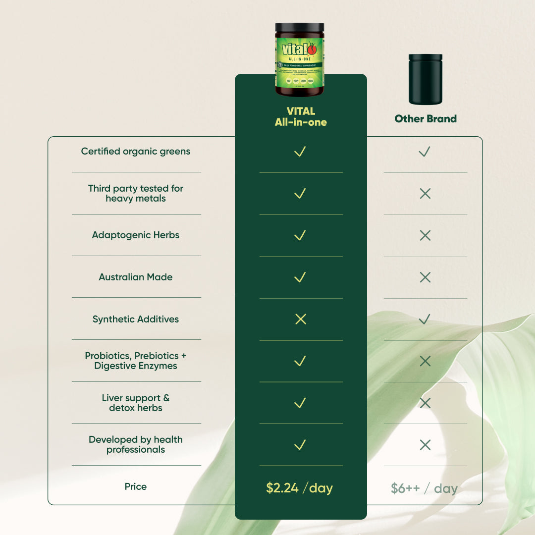 Vital All-In-One Original | Vegan Multivitamin & Supplements – Vital ...