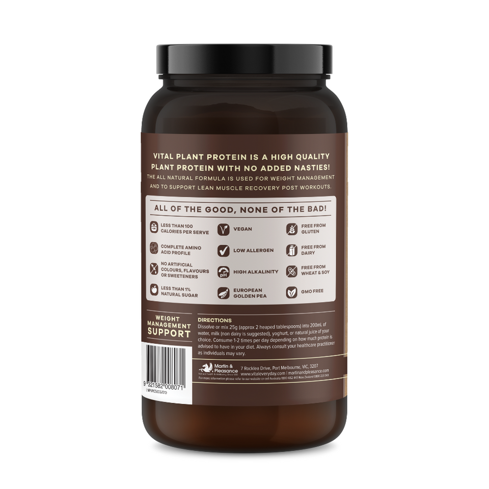 Vital Plant Protein Chocolate – Vital Everyday Australia