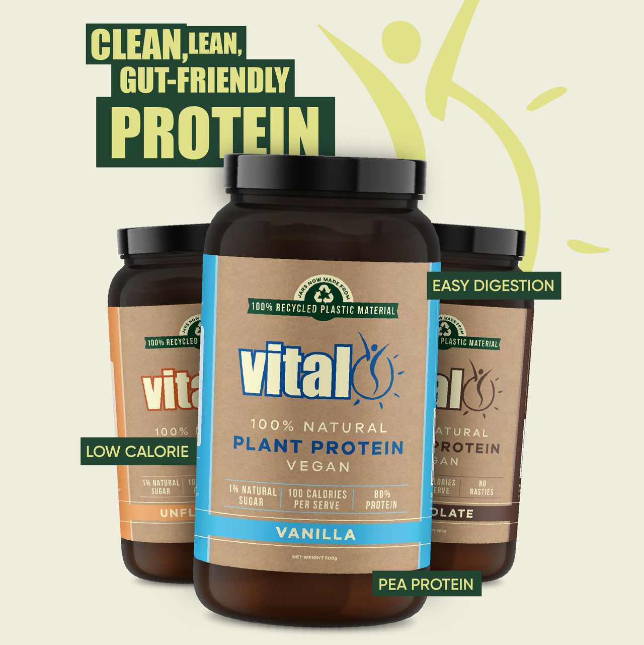 Vital Plant Protein Vanilla – Vital Everyday Australia