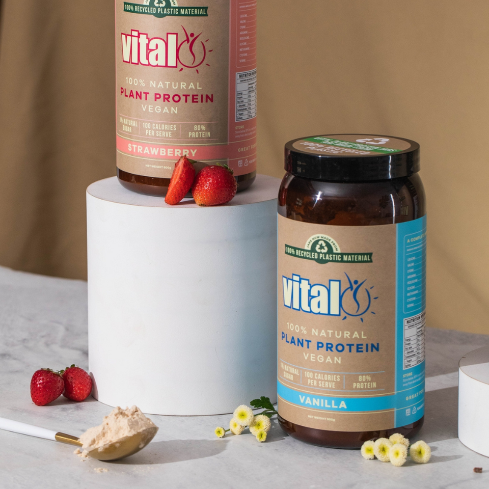 Vital Plant Protein Vanilla – Vital Everyday Australia