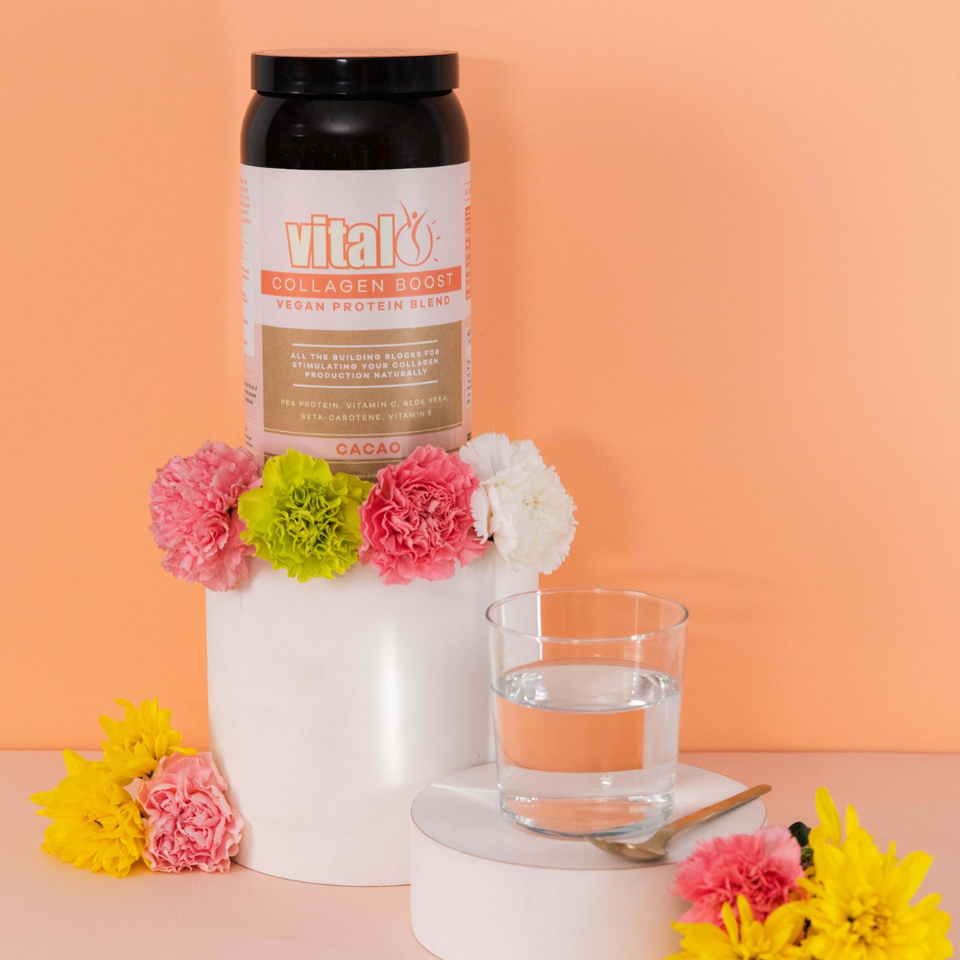 Vital Collagen Boost Vegan Protein Blend 500gm – Vital Everyday Australia