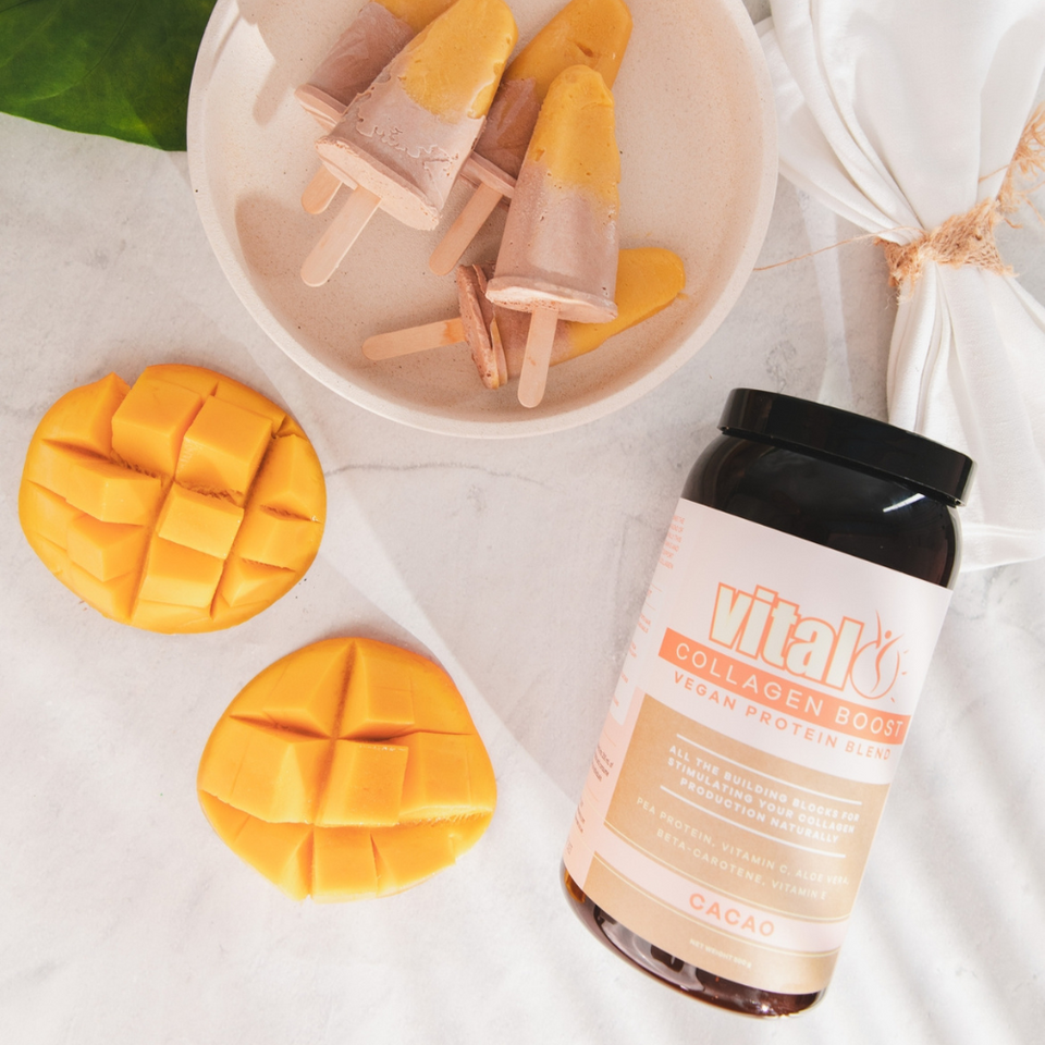 Vital Collagen Boost Vegan Protein Blend 500gm – Vital Everyday Australia